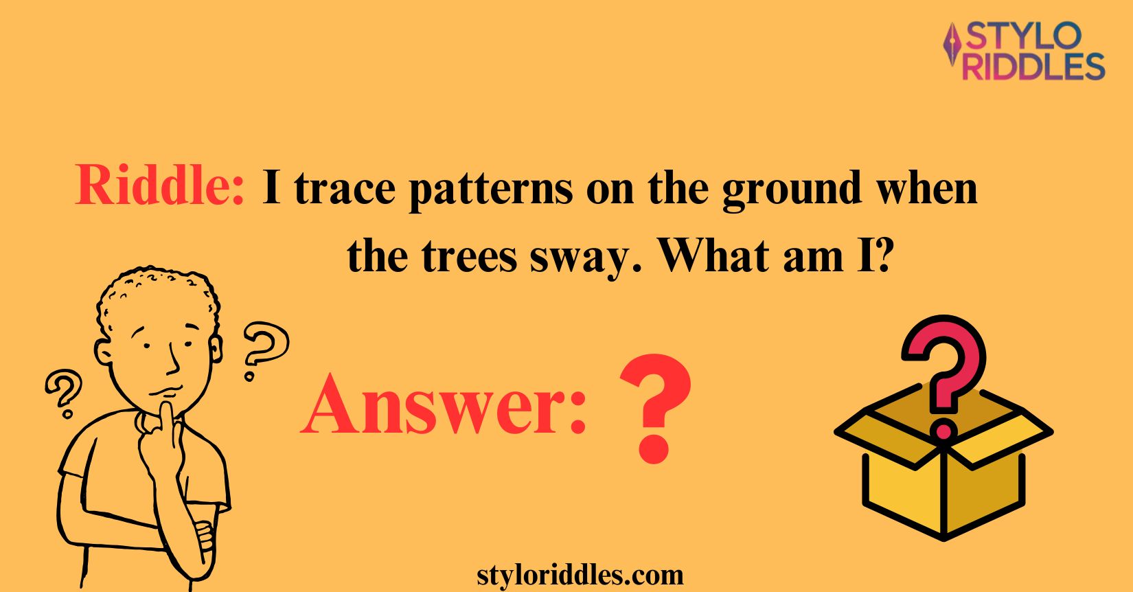 144+ Mysterious Shadow Riddles to Keep You Guessing - Stylo Riddles